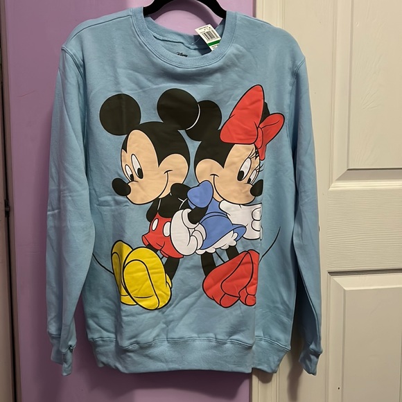 Disney | Sweaters | Disney Mickey Minnie Crew Neck | Poshmark